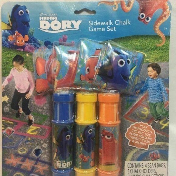 Disney | Office | Disney Finding Dory Nemo Sidewalk Outdoor Chalk Kid ...